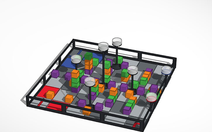 3D design VEX Robotics Field 2019-2020 | Tinkercad