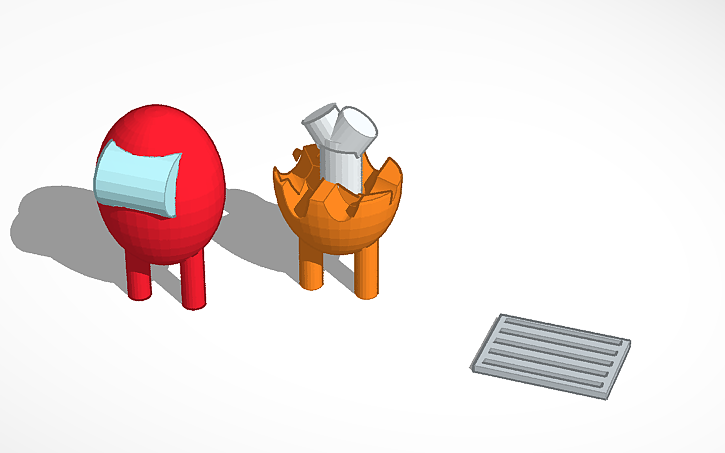 3D design Among us | Tinkercad