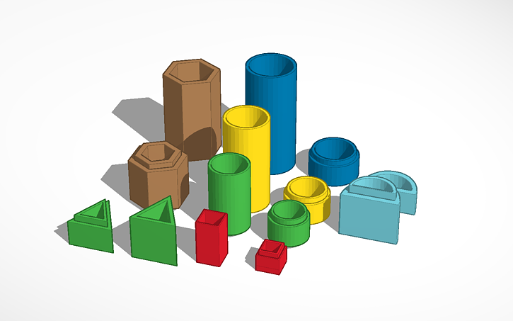 3D design printible containers | Tinkercad