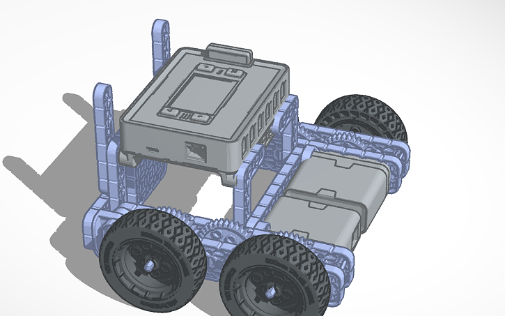 3D design Vex IQ Clawbot Base - Tinkercad