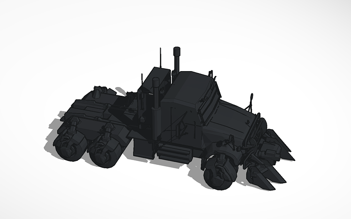3D design Megatron Hauler - Tinkercad
