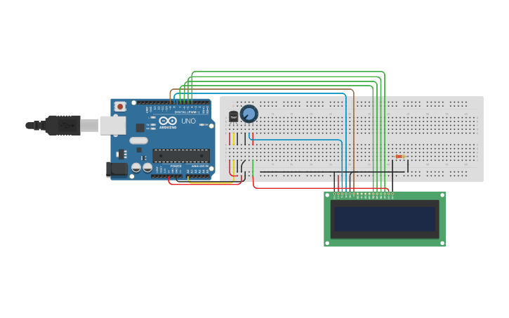 Circuit design Sensor de temperatura - Tinkercad