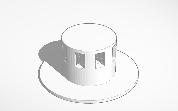 3D design Water nozzle - Tinkercad