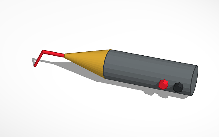 3D design Weld Torch - Tinkercad