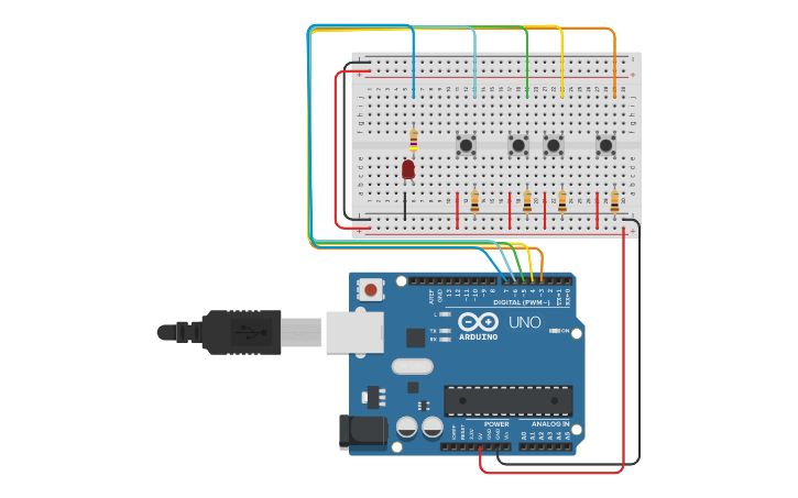 Circuit design Switch Circuits | Tinkercad