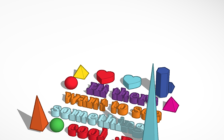 3D design COOL!!! - Tinkercad