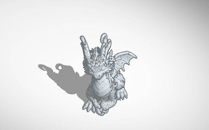 3D design Dragon - Tinkercad