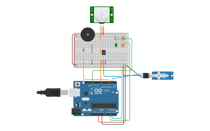 Circuit design TP 2 IOT | Tinkercad