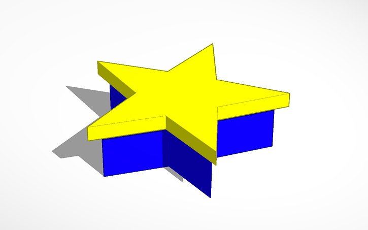 3D design Star Box | Tinkercad