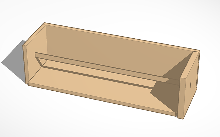 3D design Spice rack - Tinkercad