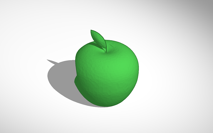 3D design Apple - Tinkercad