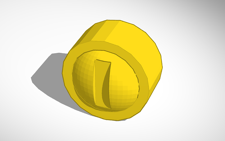 3D design Coin - Tinkercad