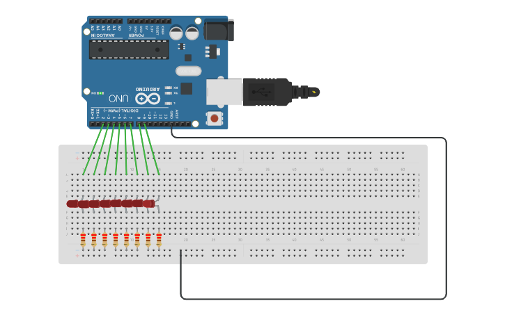 Circuit design Lab 1 - Laura Aguilar - Tinkercad
