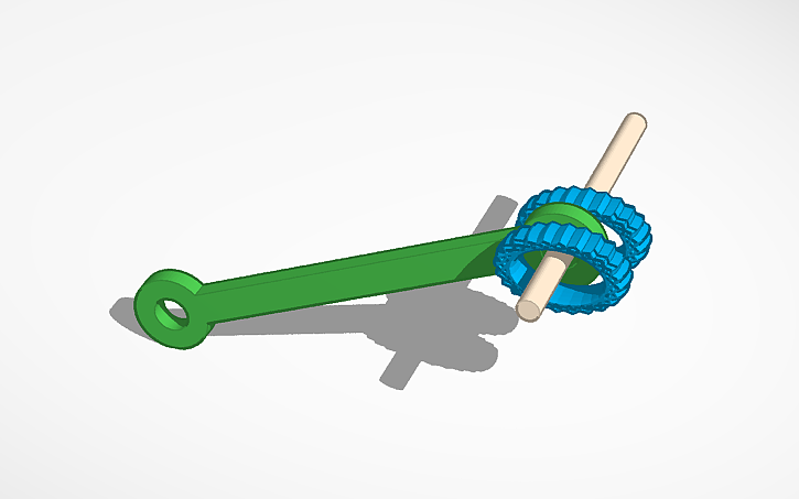 3D design Pendulum - Tinkercad