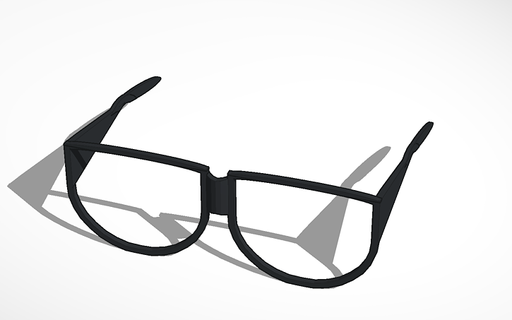 3D design Glasses - Tinkercad