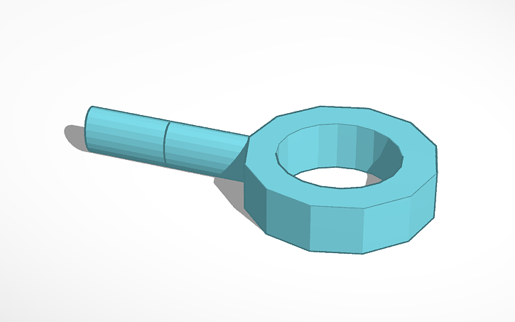 3D design bubble blower boi - Tinkercad