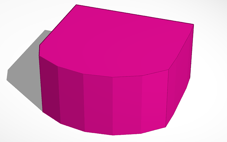 3D design Purple Cylinder - Tinkercad