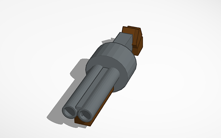 3D design tf2 scatter gun | Tinkercad