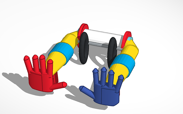 3D design Poppy playtime grappack - Tinkercad