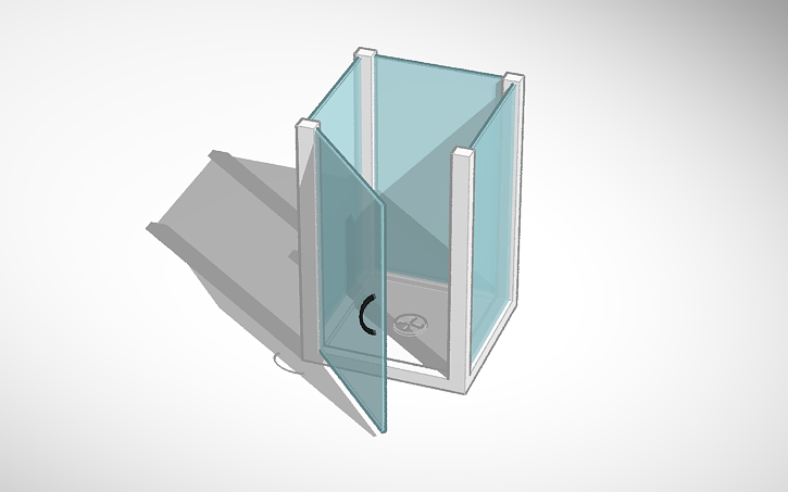 3D design Shower - Tinkercad