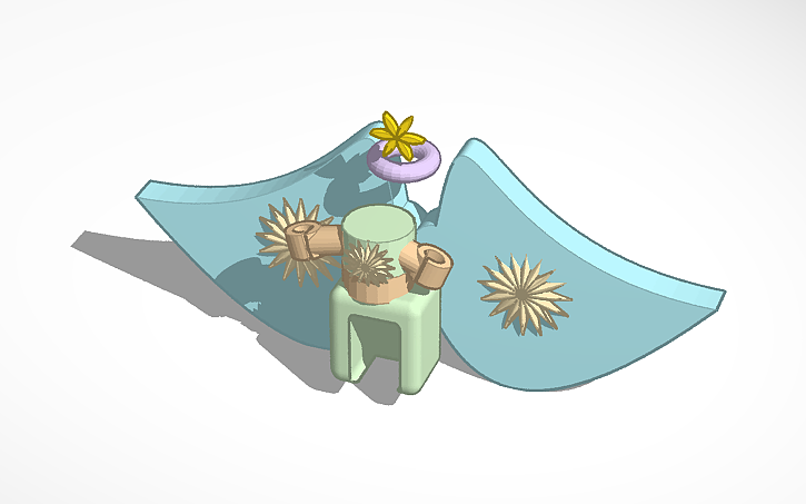 3D design easter set- - Tinkercad