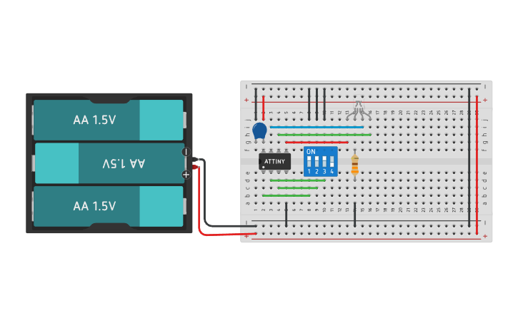 Circuit design Lab2_2 - Tinkercad