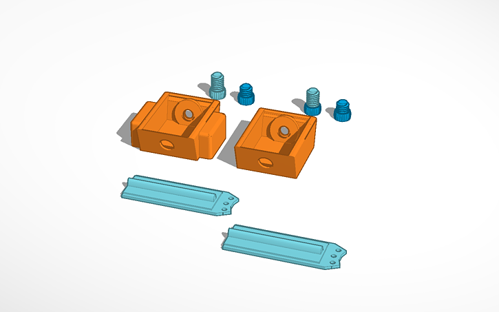 3D design WaterWheel buckets2 | Tinkercad