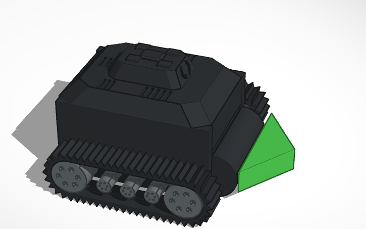 3D design robot sumo - Tinkercad