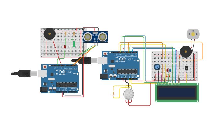 Circuit design MICROPROCESSOR - Tinkercad