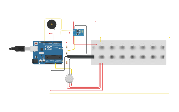 Circuit design Final_Practical_smoke_sensor_with esp8266 &amp;amp ...