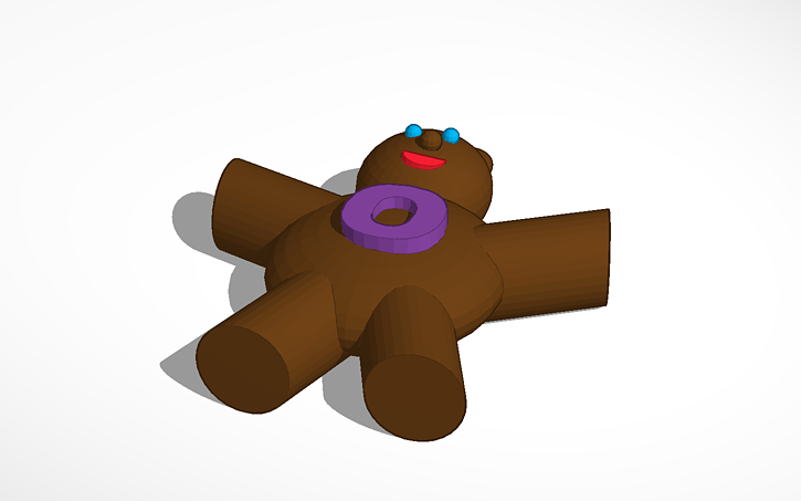 3D design Olivia's Teddy Bear | Tinkercad