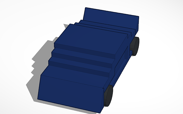 3D design car - Tinkercad