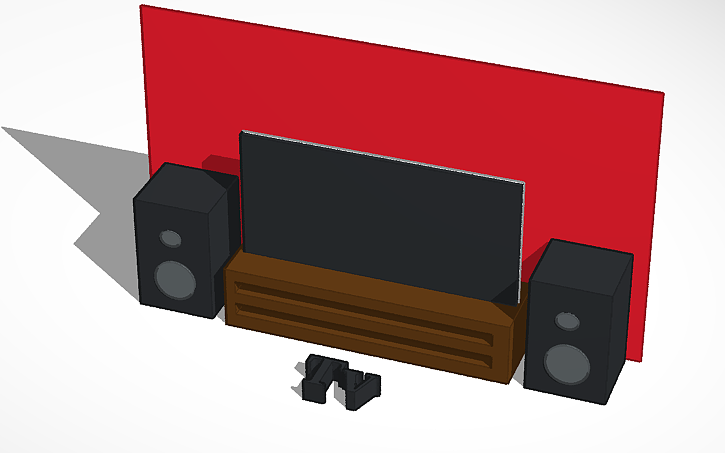 3D design TV - Tinkercad
