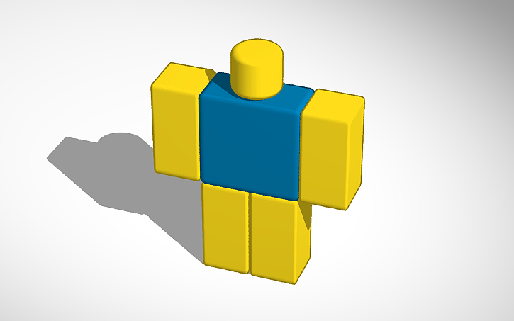 3D design Roblox Character - Tinkercad