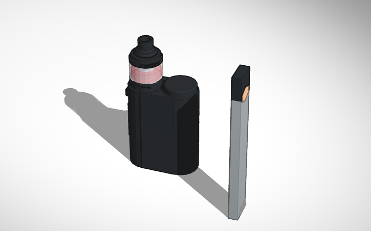 3D design of Vape - Tinkercad