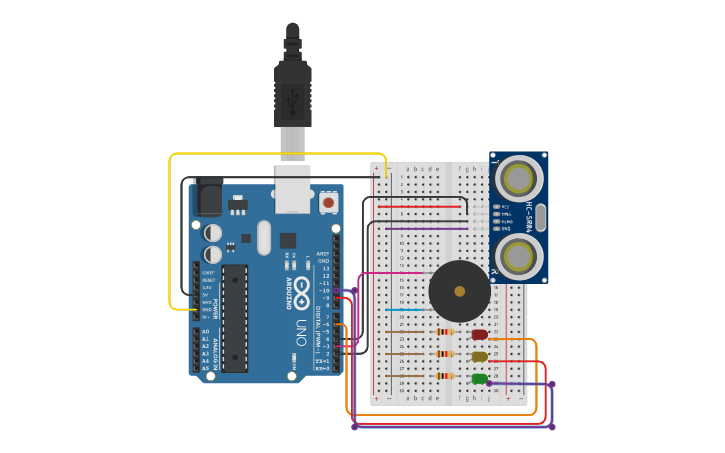 Circuit design Ultrasonic Social Distancing PIR || ApriantoTeguhAbdi ...