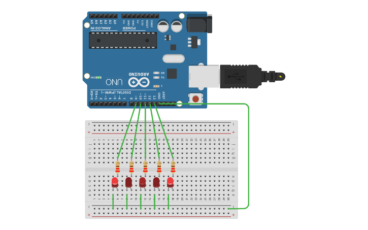 Circuit design Desafio 3 - Tinkercad