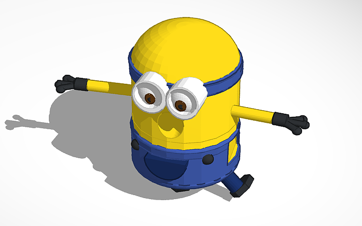 3D design Minion | Tinkercad