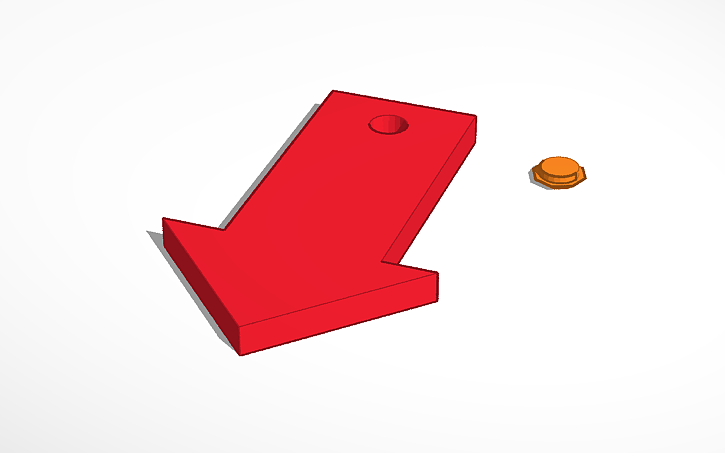 3D design spinning pointer | Tinkercad