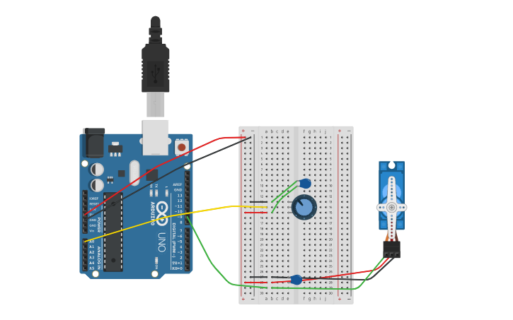 Circuit design Project 5 - Tinkercad