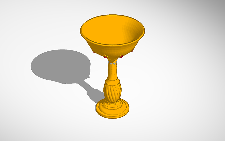 3D design Holy Grail Fate/ series (my interpretation) - Tinkercad