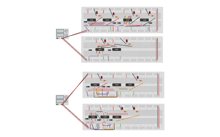 Circuit design EXP4-CHRISTO | Tinkercad