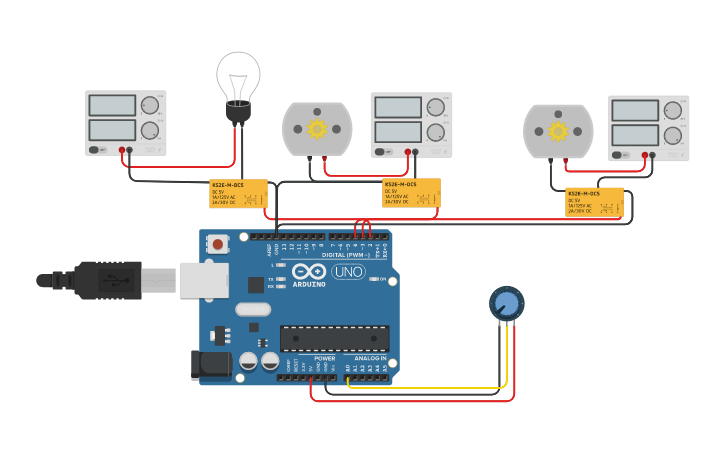 Circuit design Problema 4 - P1 | Tinkercad