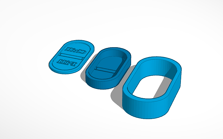 3D design Pill Bath Bomb - Tinkercad
