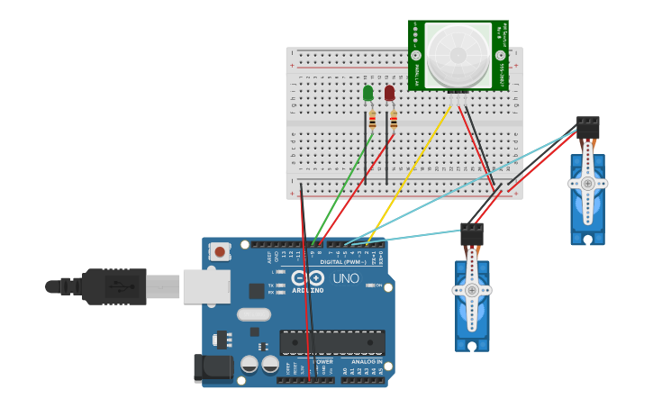 Circuit design A Better Mouse Trap | Tinkercad