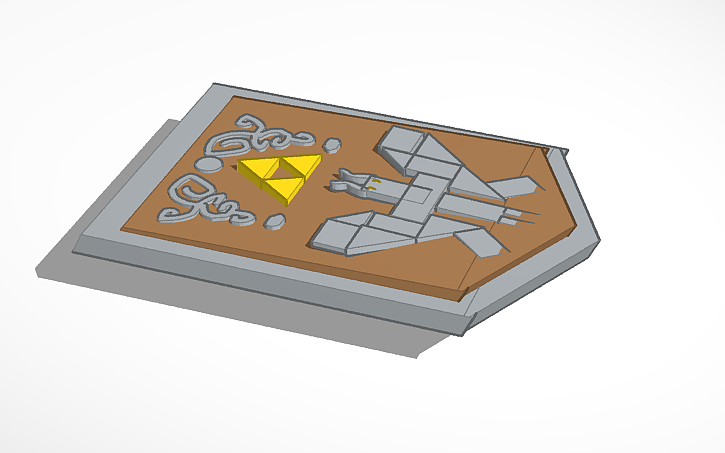 3D design (Wind Waker) Shield Hero Shield | Tinkercad