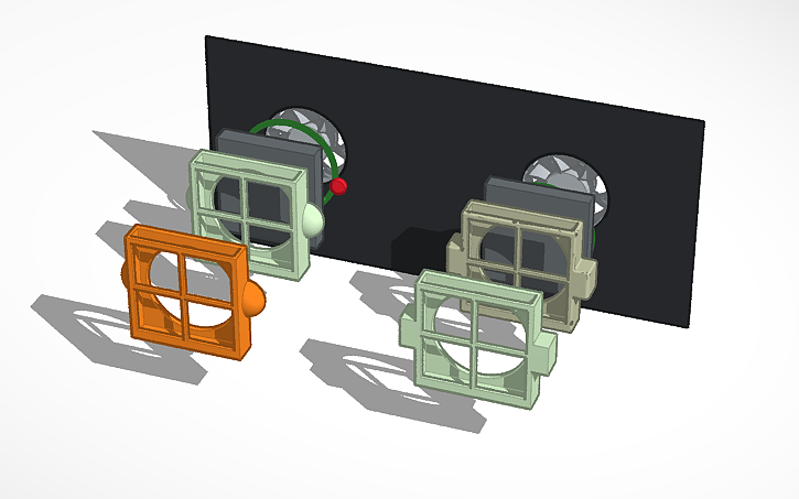 3D design SLA Elegoo Saturn stink trap - Tinkercad