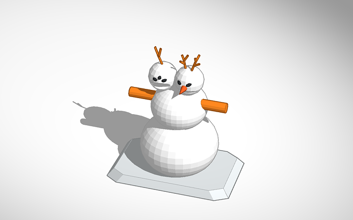 3D design Deranged Mutant Killer Monster Snow Goon | Tinkercad