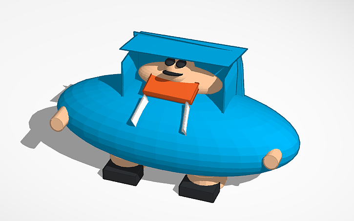 3D design caseoh model - Tinkercad