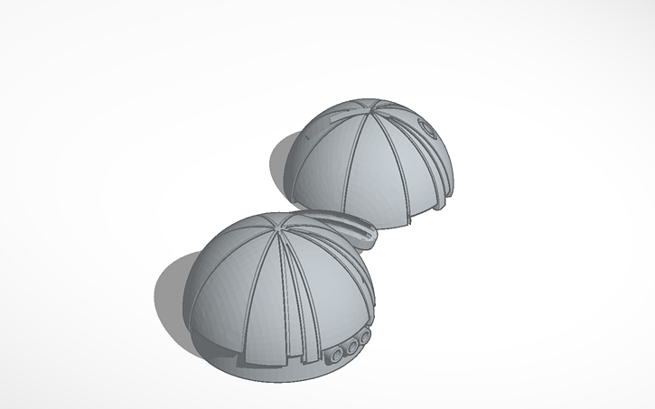 3D design Star Wars The Force Awakens: Thermal Detonator - Tinkercad